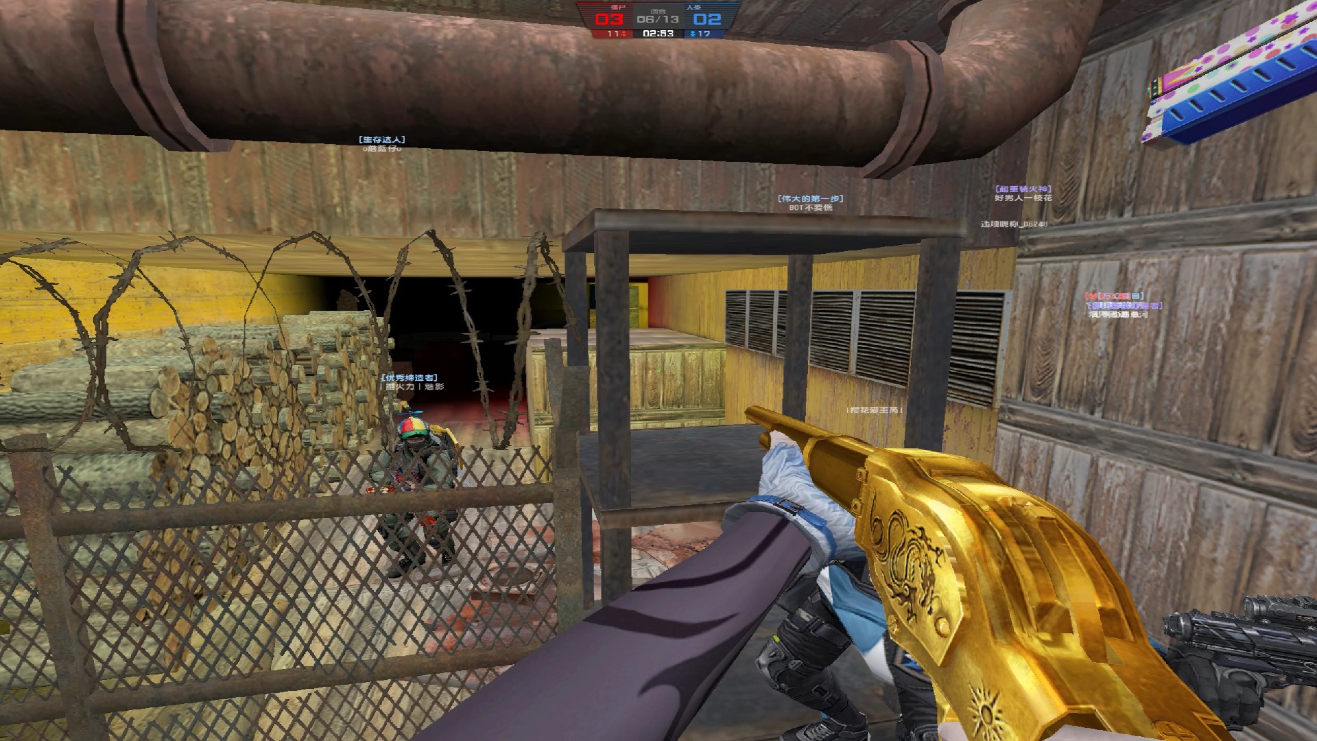 [CSOL]十周年退魔配合毁灭队友守点真是太爽了_哔哩哔哩bilibili_CS...