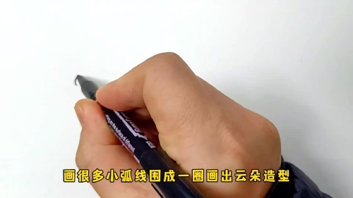 云朵怎么画?简单又可爱的云朵简笔画教程来了