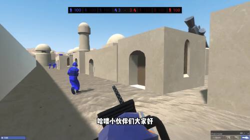 战地模拟器刀战开始电锯出击太给力了