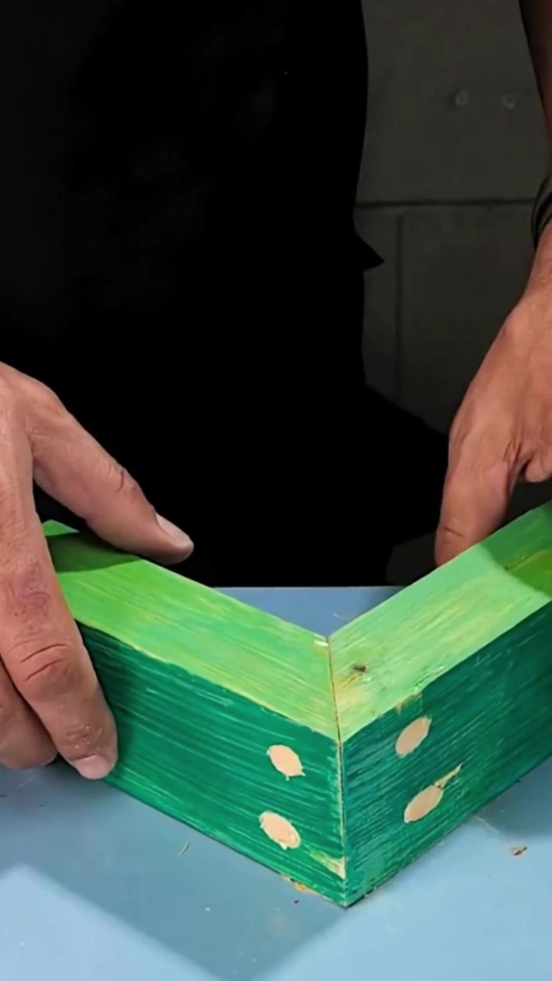 木方垂直铆固无钉连接教程#生活实用手工