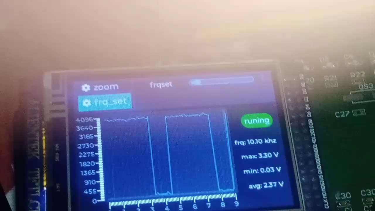 基于lvgl的多功能示波器