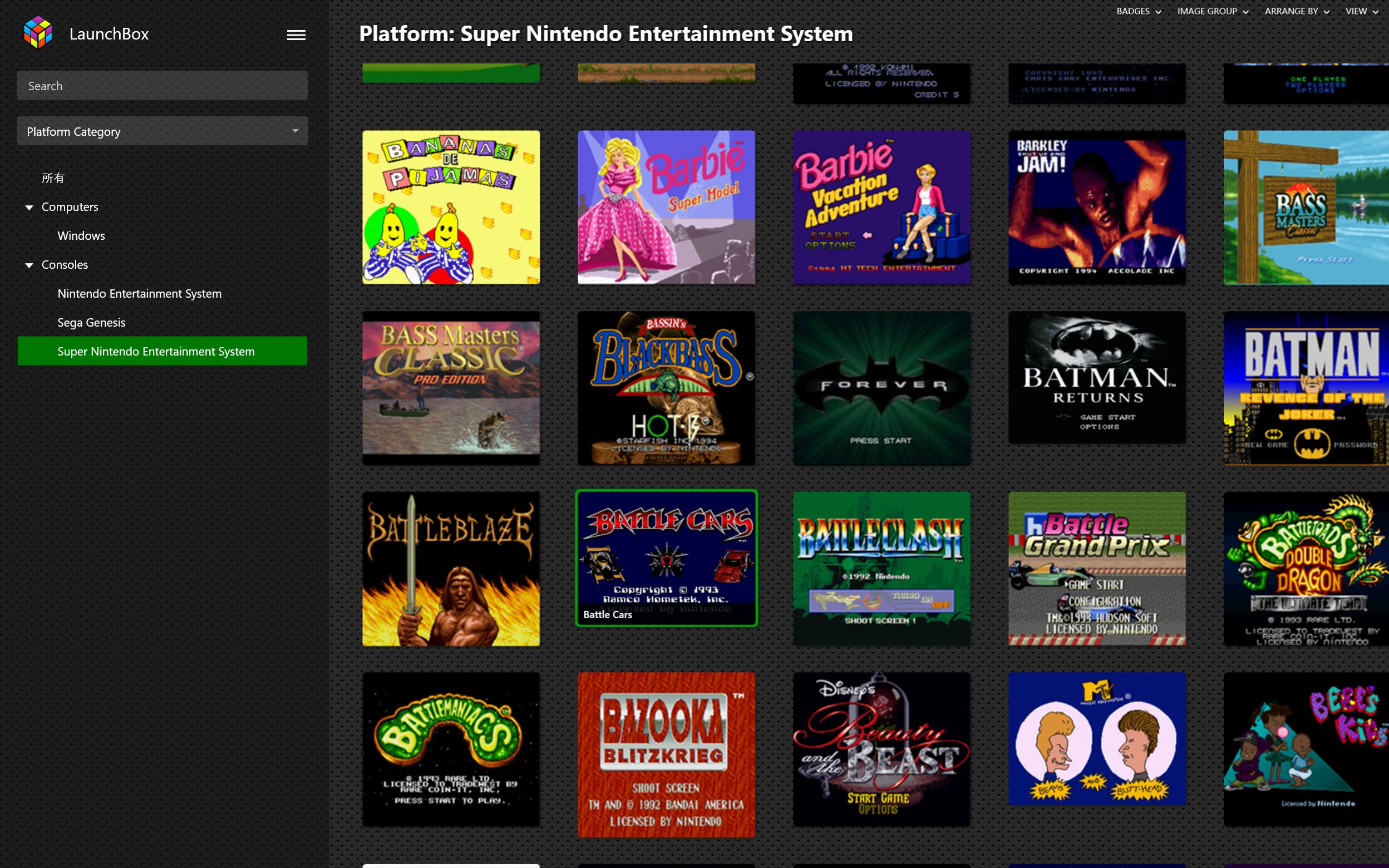 LaunchBox(NES,SEGA,SNES)ROM集合(2022)_攻略