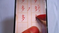 张硬笔书法2020.11.24第十 四课(2):多字写法,握笔