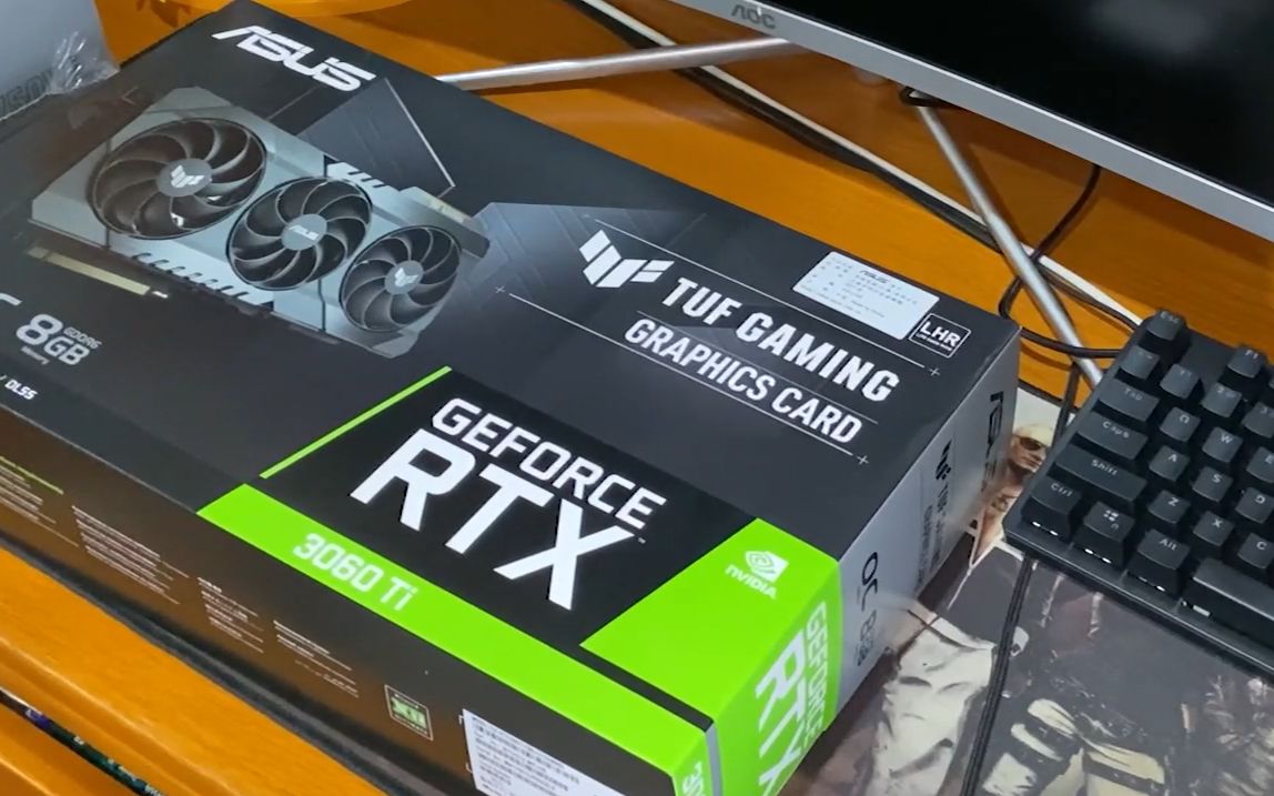 华硕TUF RTX3060ti【开箱装机视频】