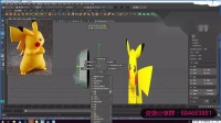 Maya建模教程:给可爱的皮卡丘制作模型!