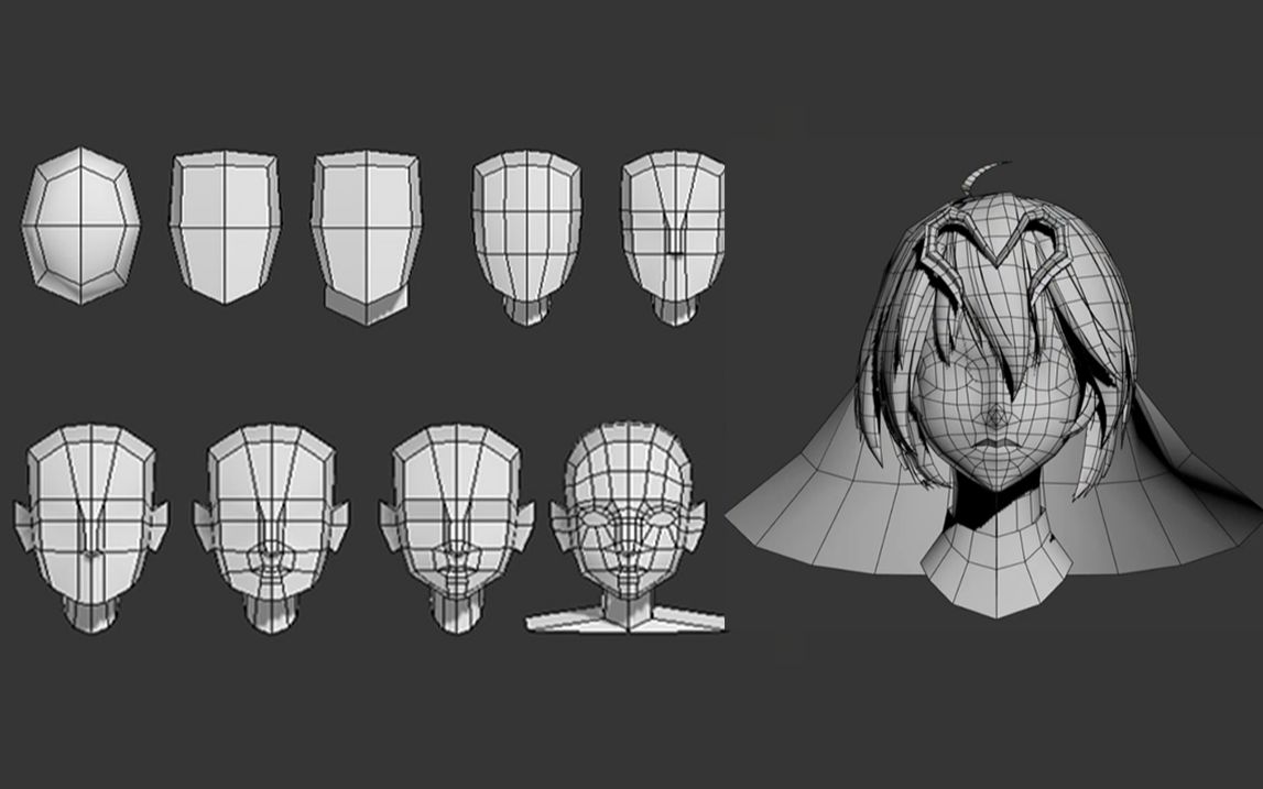 3dmax人物角色建模,从BOX开始教你制作