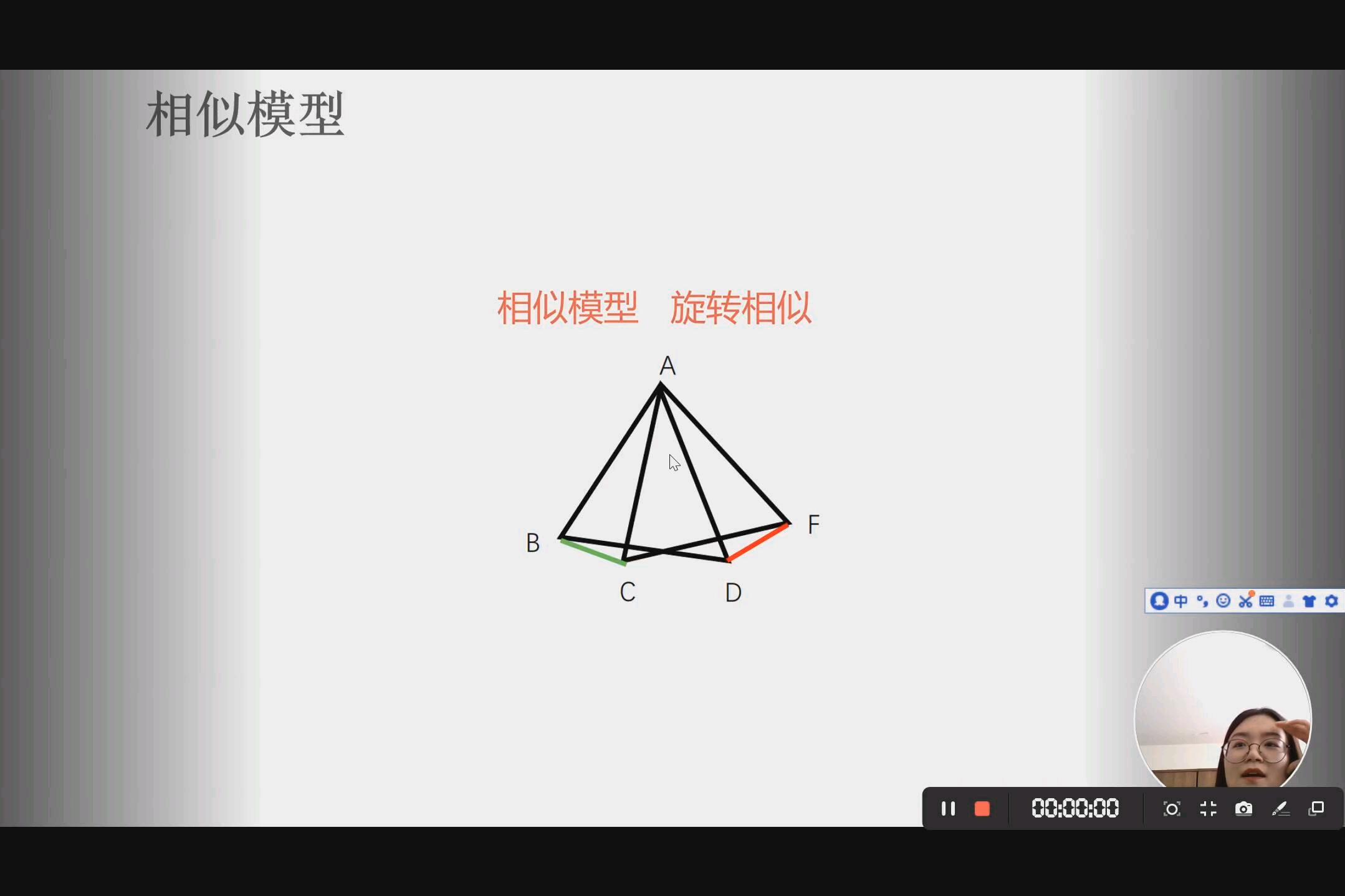 4 相似三角形模型