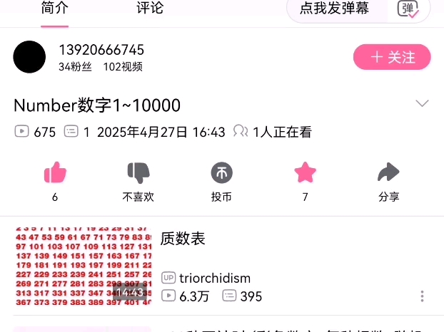 数字1~10000