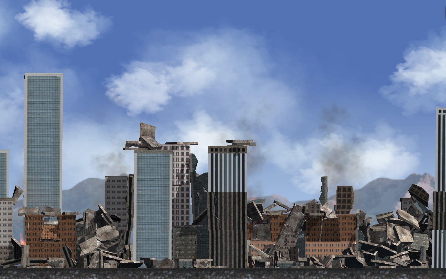 [大马哈鱼]城市粉碎模拟器-我又来毁灭城市了