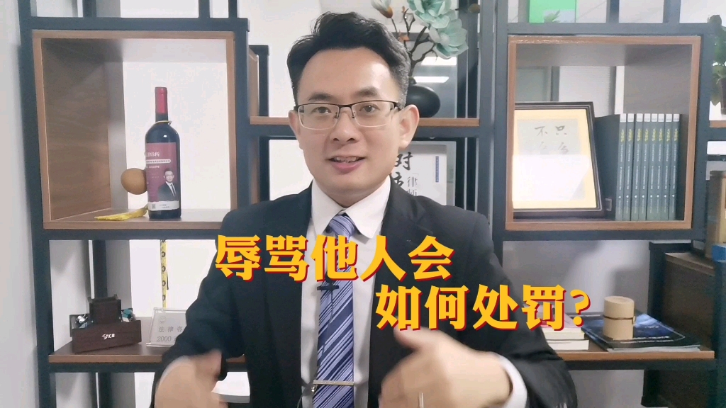 辱骂他人会如何处罚?