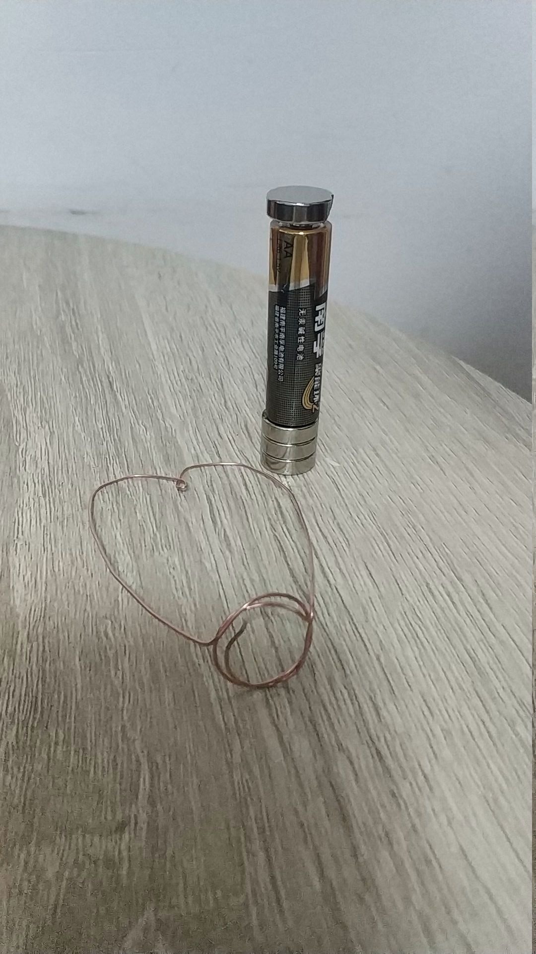 家庭小实验——简易的小电动机