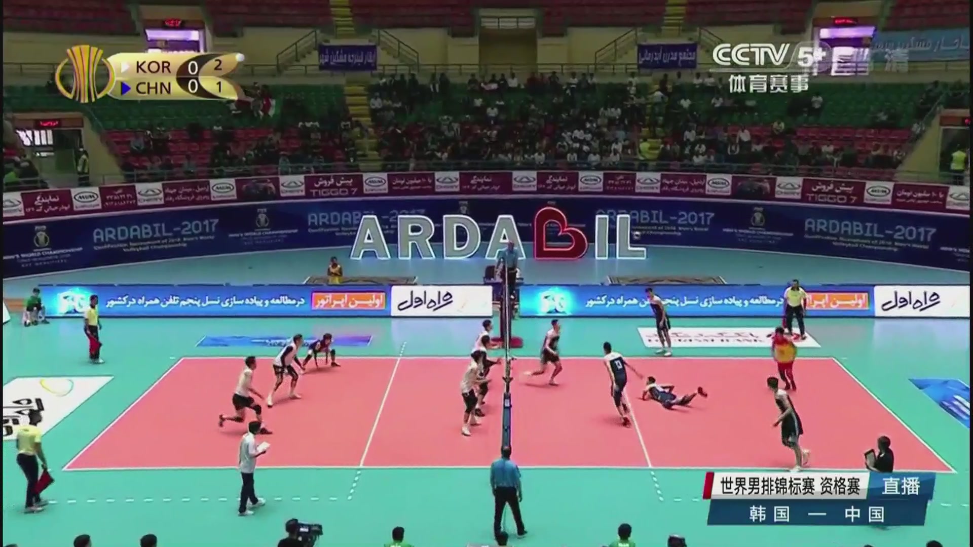 回顾经典-2018年男排世锦赛预选赛-韩国0-3中国