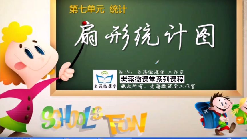 人教版六年级数学上册,同步辅导课程,第七单元,扇形统计图