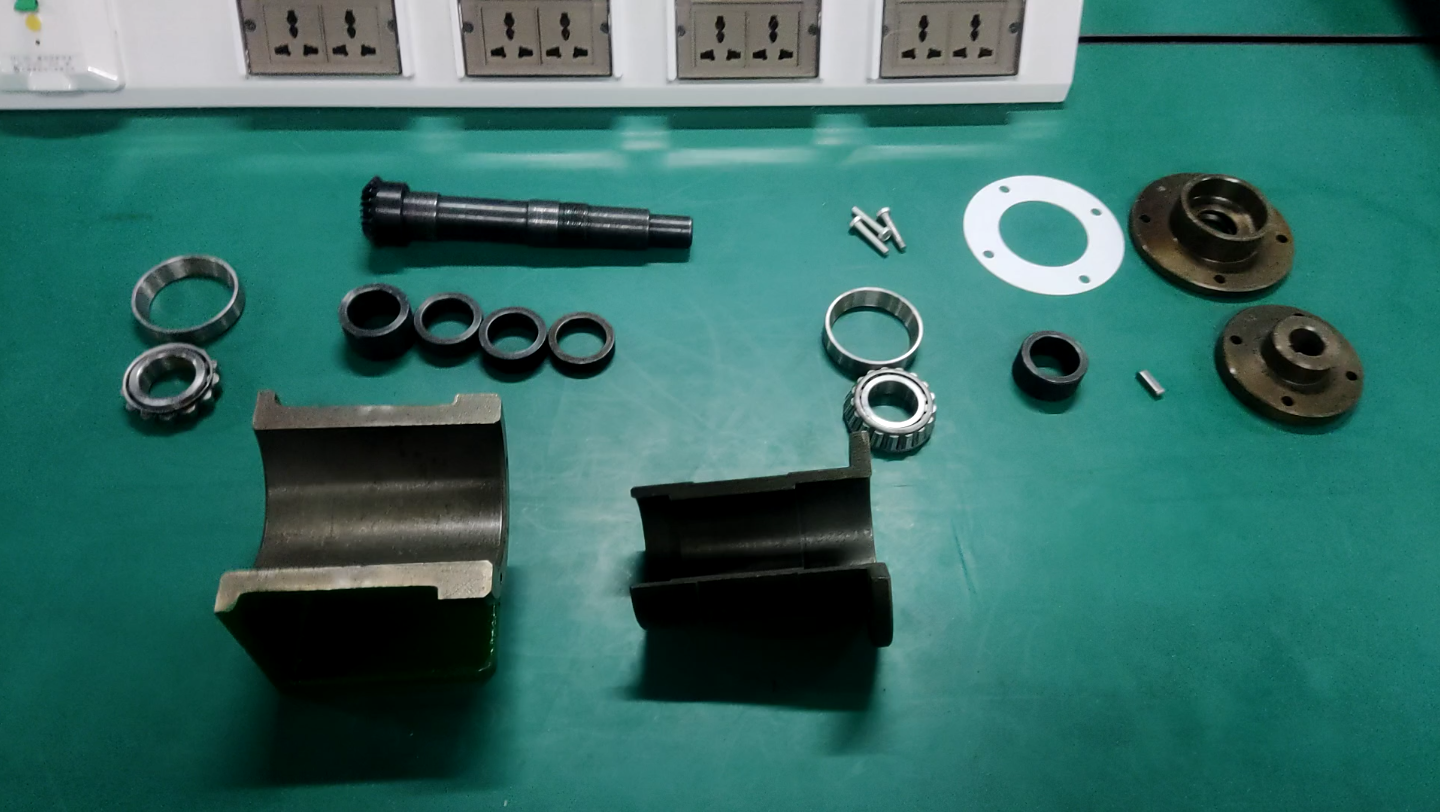 圆锥齿轮传动2——拆解展示