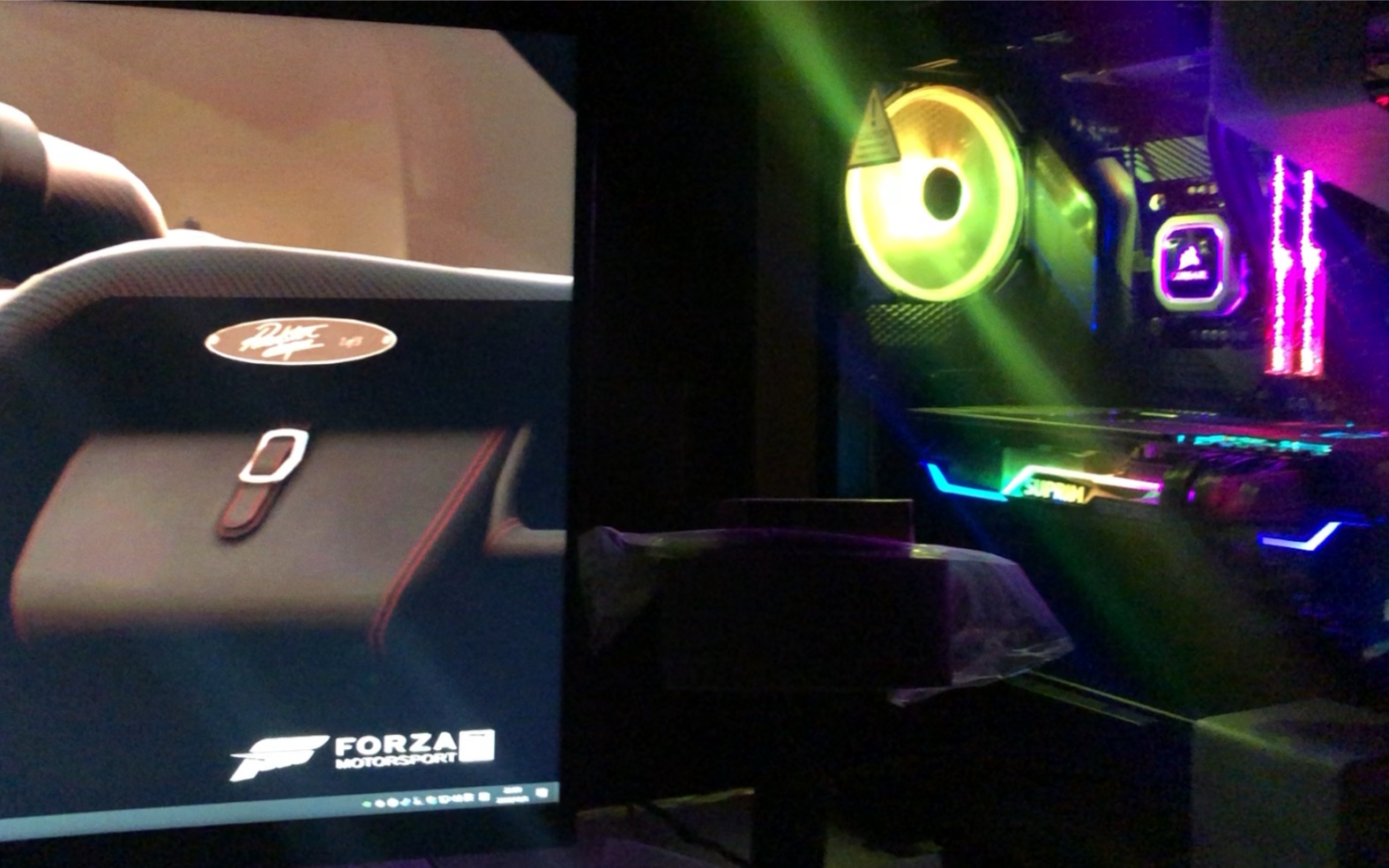 微星3080超龙RGB翻车