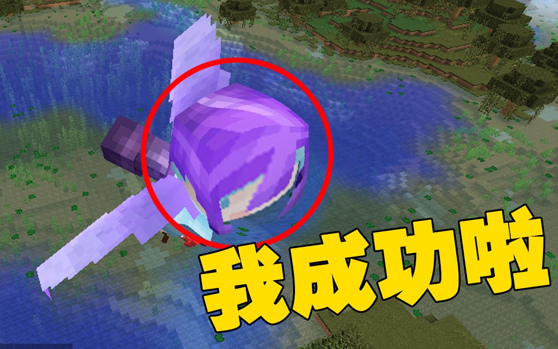...鞘翅飞行100000格后的世界!-【时空小涵我的世界 第一季 第31集】