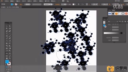 AI Illustrator 零基础入门初级教程第二十八节:符号喷枪工具
