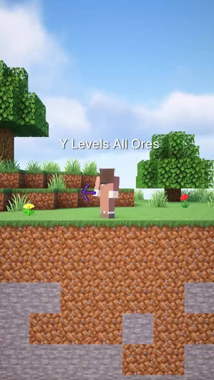 我的世界这样才能开采所有的矿石