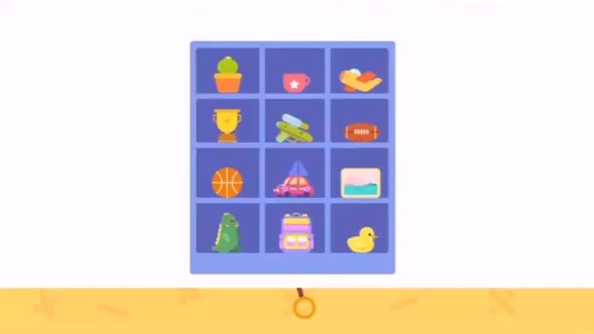 《认识行和列》之二,小朋友们你们学会了吗?#一年级数学