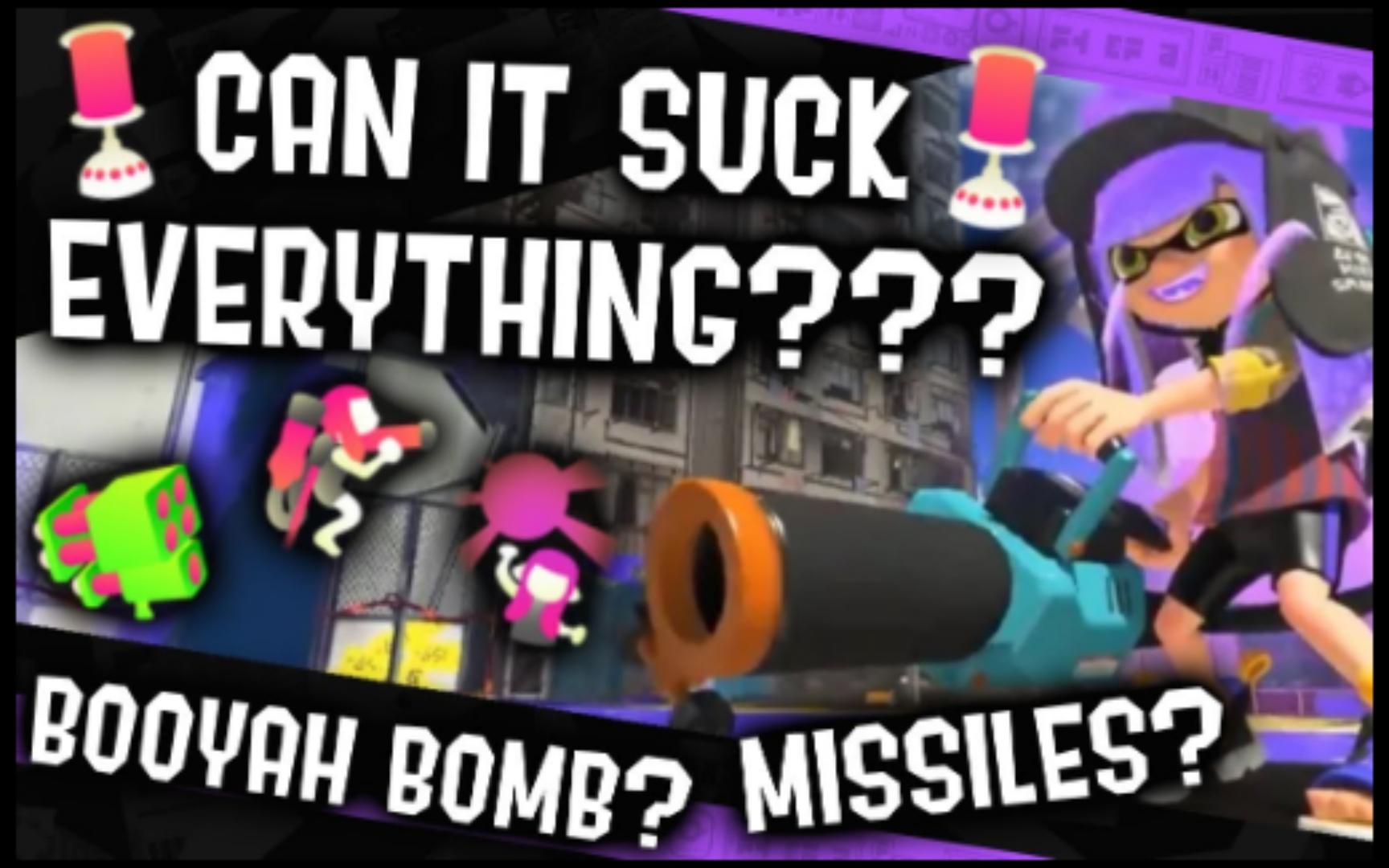 【Splatoon3熟肉】吸墨器都能吸入些什么? From: Mellow