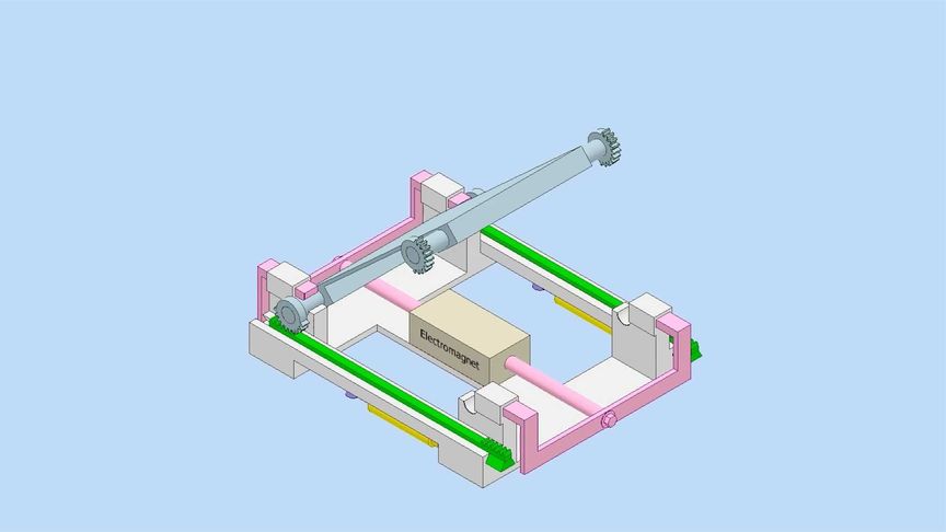 电磁电机驱动的两方向翻转机构,一起看看吧!
