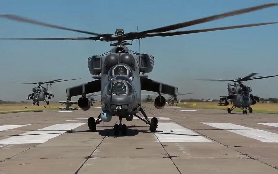 全方位多角度展示俄罗斯最佳武装直升机:MI-24,MI-28,KA-52