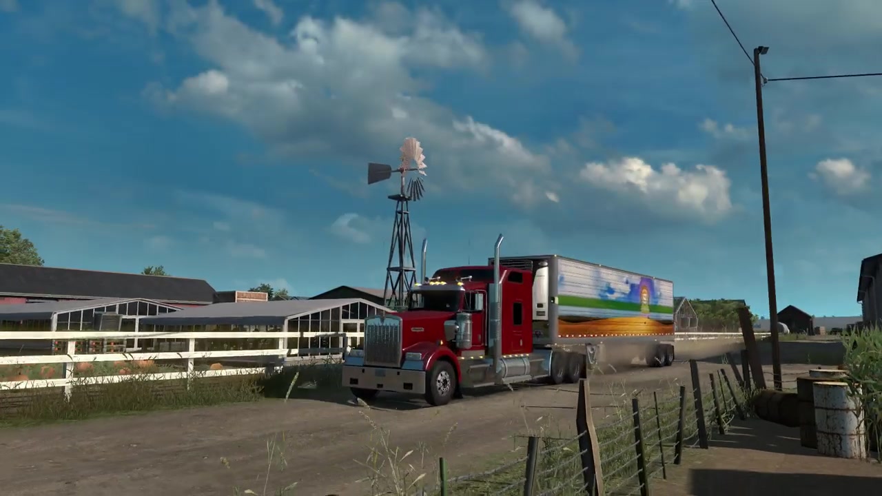 美国卡车模拟 - 华盛顿DLC 预告片