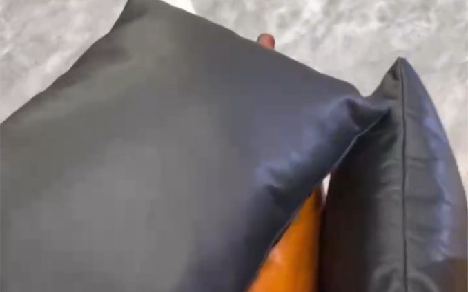 真皮牛皮沙发抱枕靠枕 家居好物 尺寸订制