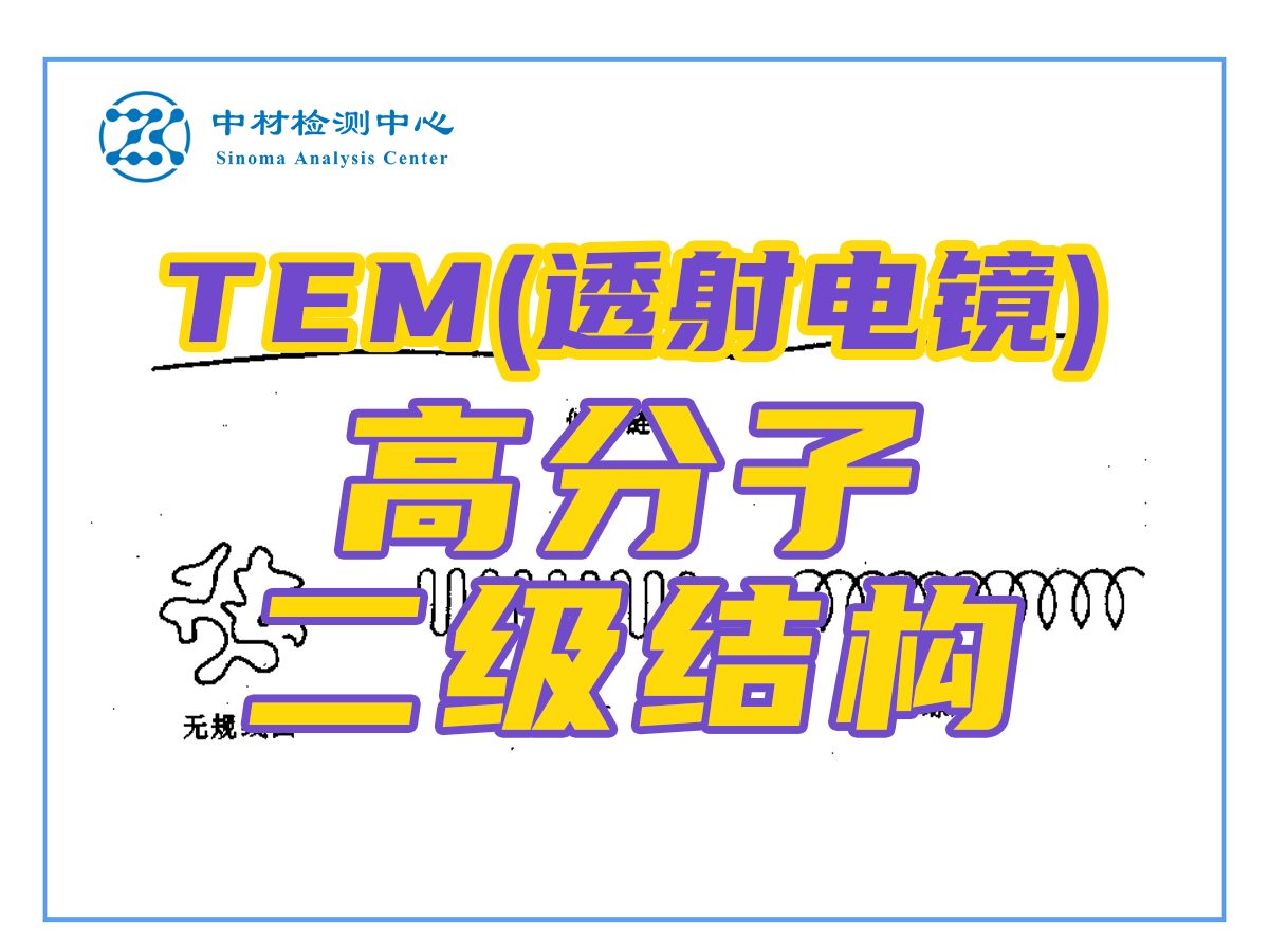 高分子的二级结构——材料表征TEM测试(透射电镜)基础知识