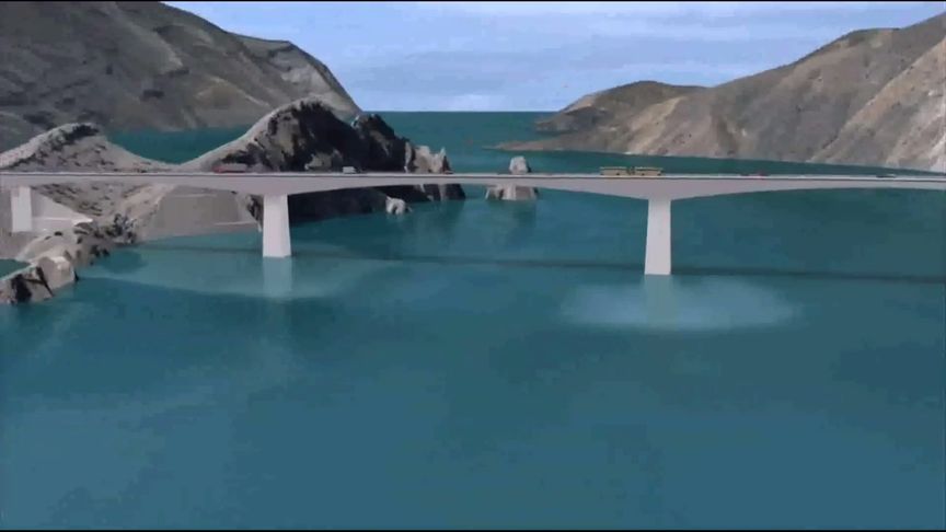 一座水库大桥是如何建成的?BIM动画完整模拟大桥施工全过程