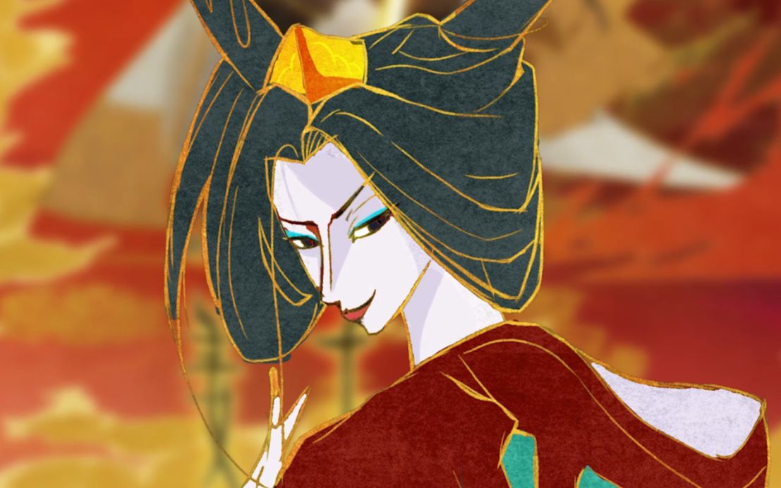 我在tvp中实现了姜子牙中的二维动画美术风格,二维动画制作揭秘教程