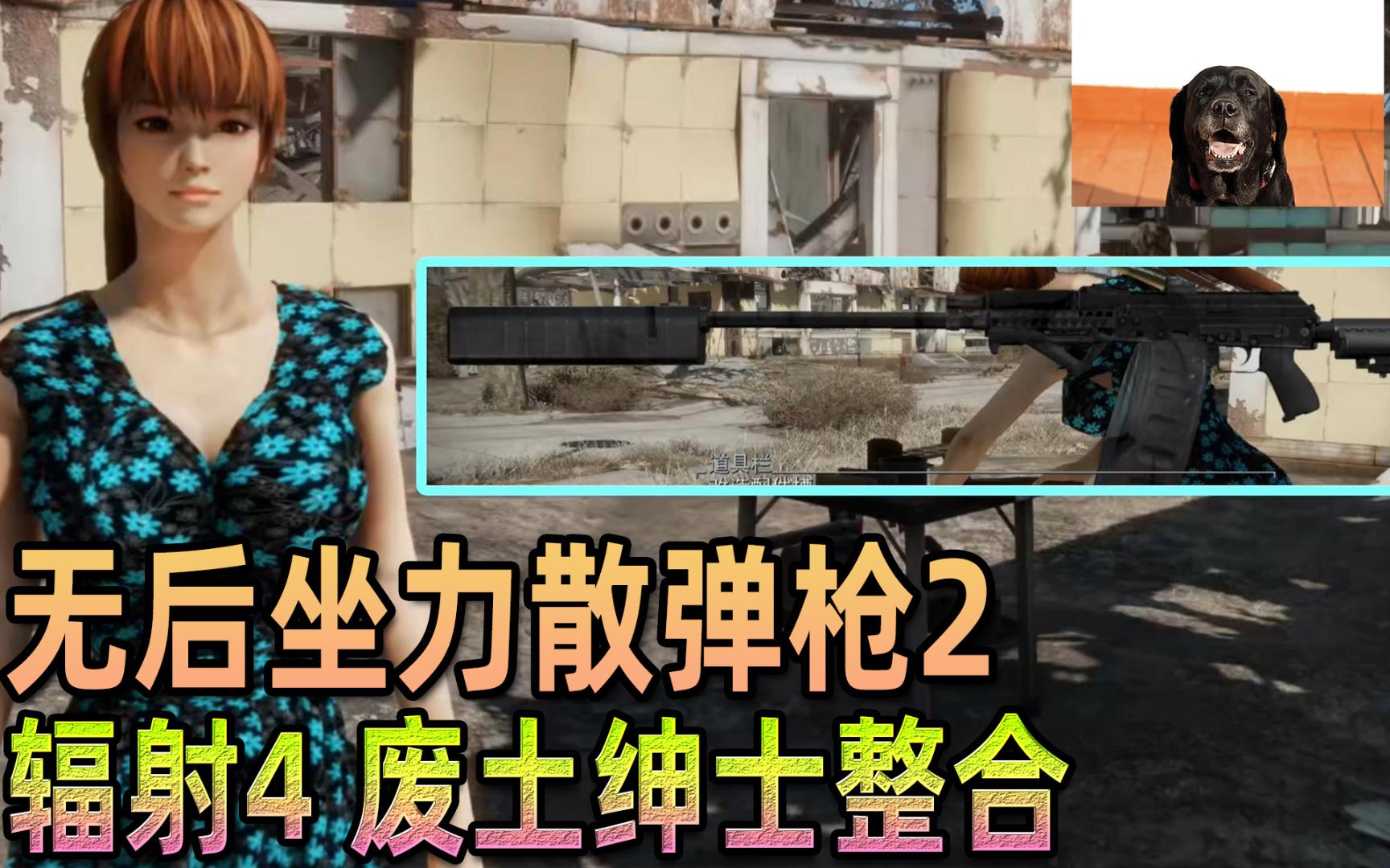 【辐射4问题教程22-10】无后坐力打击者散弹枪2 现代武器Modern ...