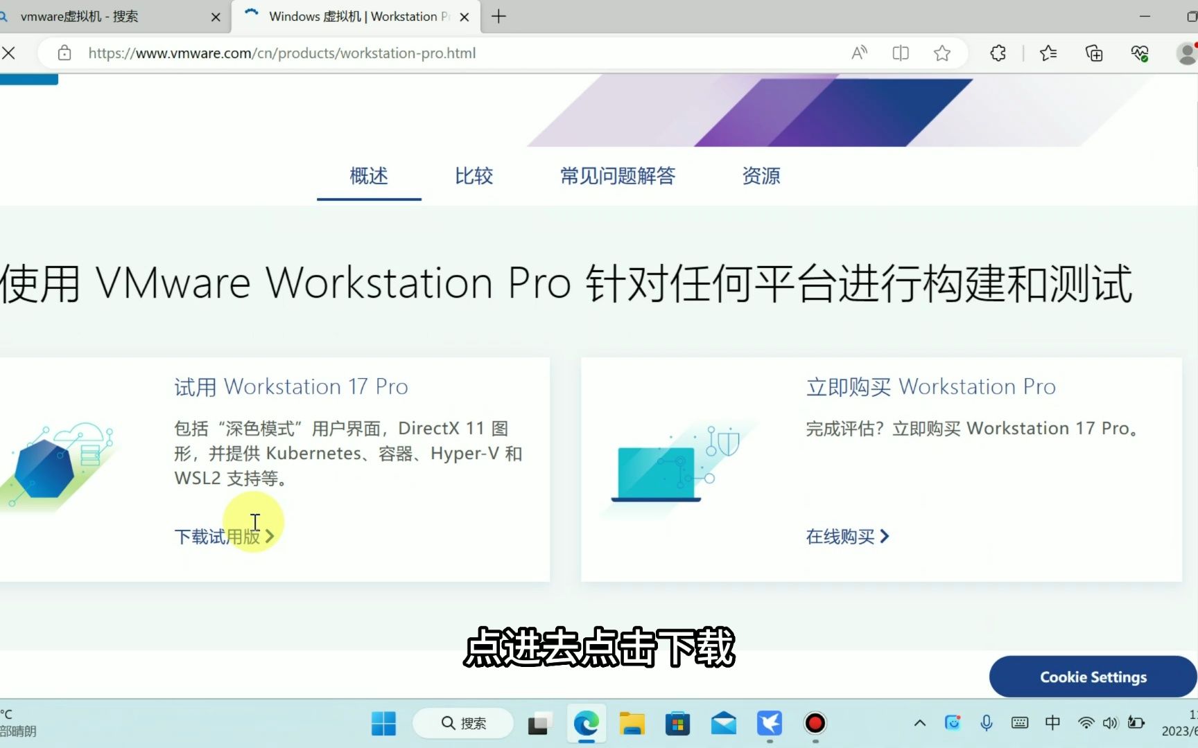 VMware虚拟机的下载方法