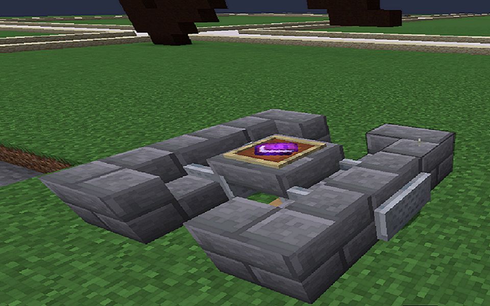 MC里如何做出桌子