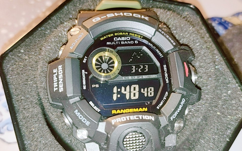 卡西欧G SHOCK GW9400猫人换表壳换表带教程