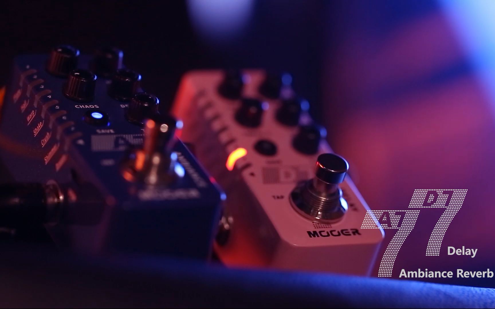 MOOER迷你延迟混响新标杆——A7D7正式来袭!