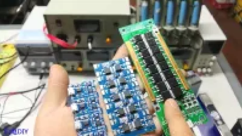 跟我学锂电池组装与维修!锂电池保护板的简介