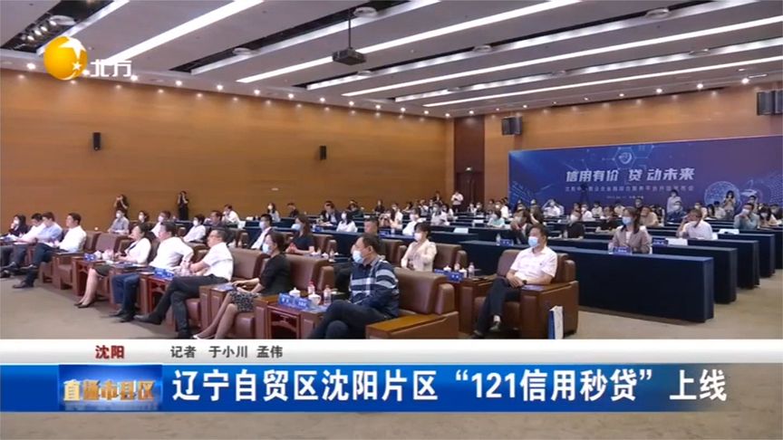 辽宁自贸区沈阳片区“121信用秒贷”上线