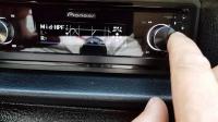 先锋DEX-P99RS调音菜单操作演示