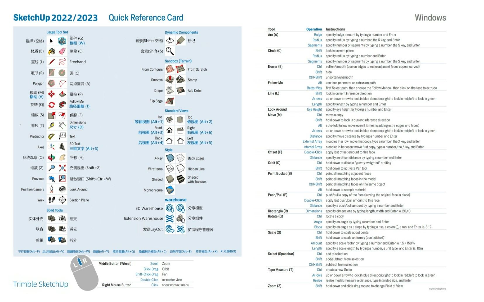 1-05:SketchUp2022/2023设置与模板定制