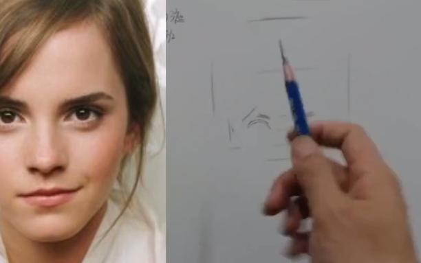 【素描教程简单学】美院老师让你轻松学会画女孩.--素描零基础入门教程