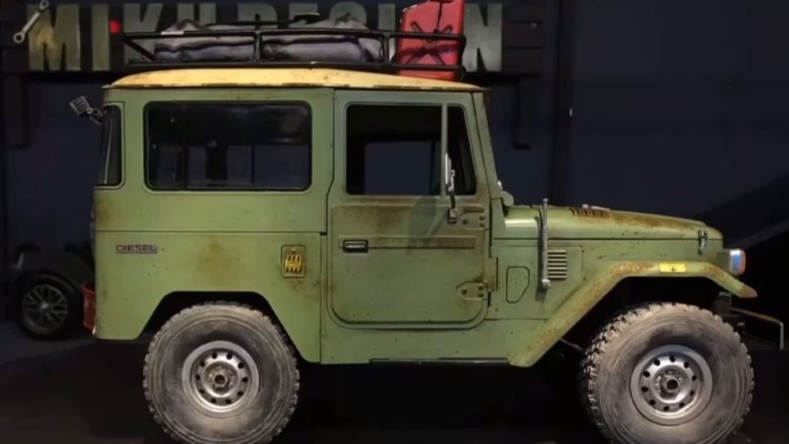 一台模型车做得是否仿真取决于对日常生活的洞察力特别是