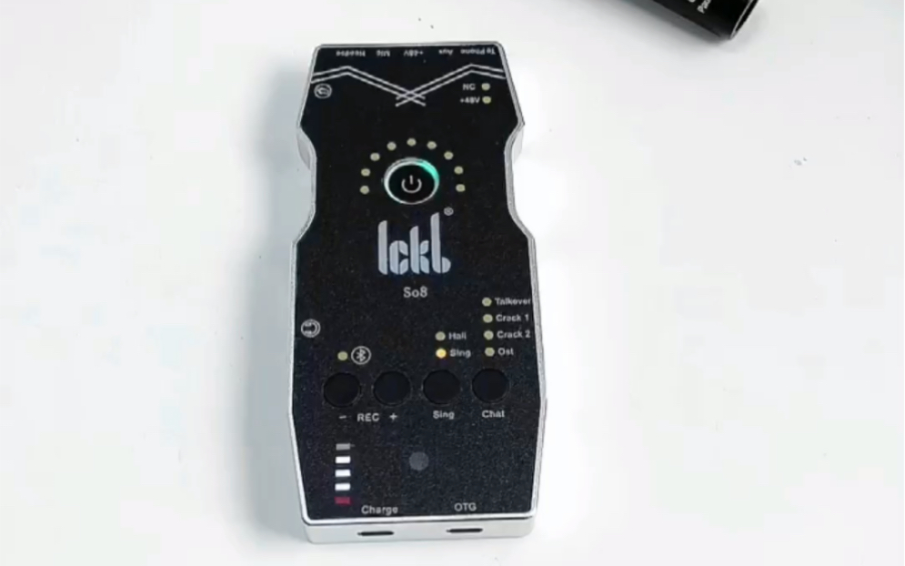 ICKB so8五代立体声数字声卡+保罗电容麦连接教程-低调音频直播设备...