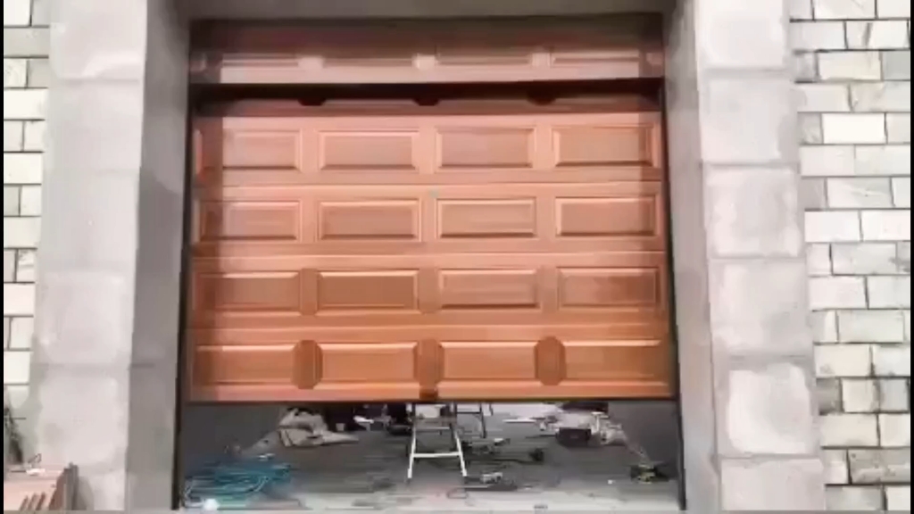 杭州铝合金翻板车库门,电动车库卷帘门,工业提升门,欧式静音门,别墅...