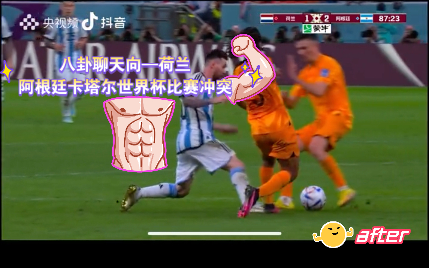 八卦聊天向—荷兰阿根廷卡塔尔世界杯比赛冲突