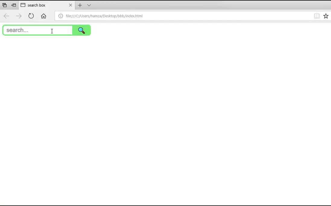 【LionCode】HTML & CSS制作简易搜索框