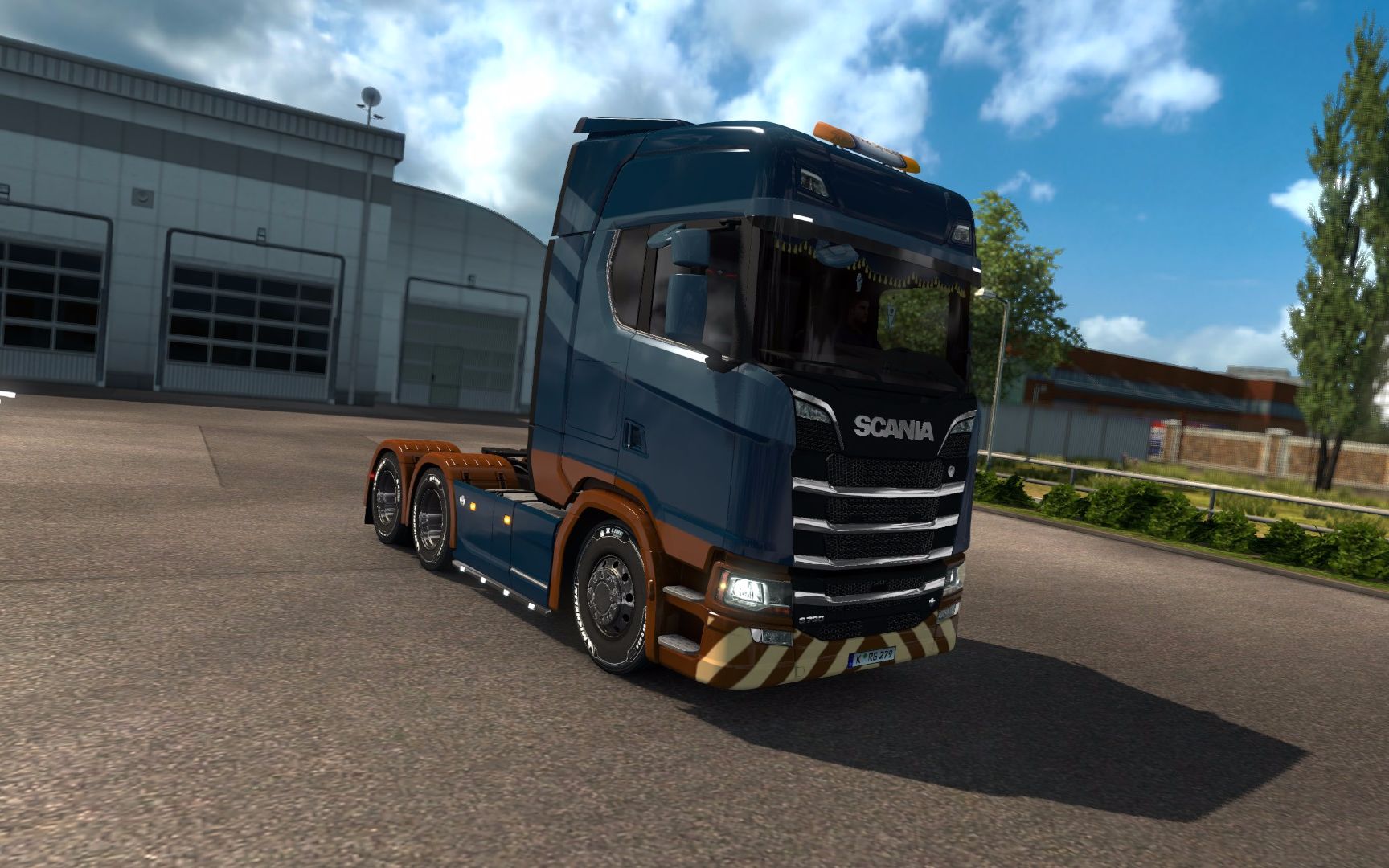 【欧洲卡车模拟2】1.30测试版本 新斯堪尼亚s系列爱之初体验