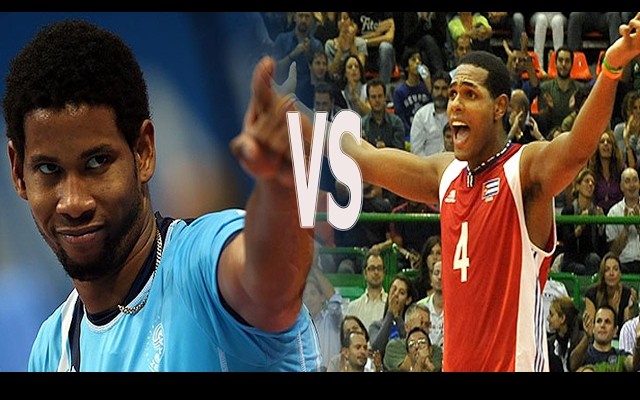 [男排]古巴主攻双雄对决LEON VS LEAL