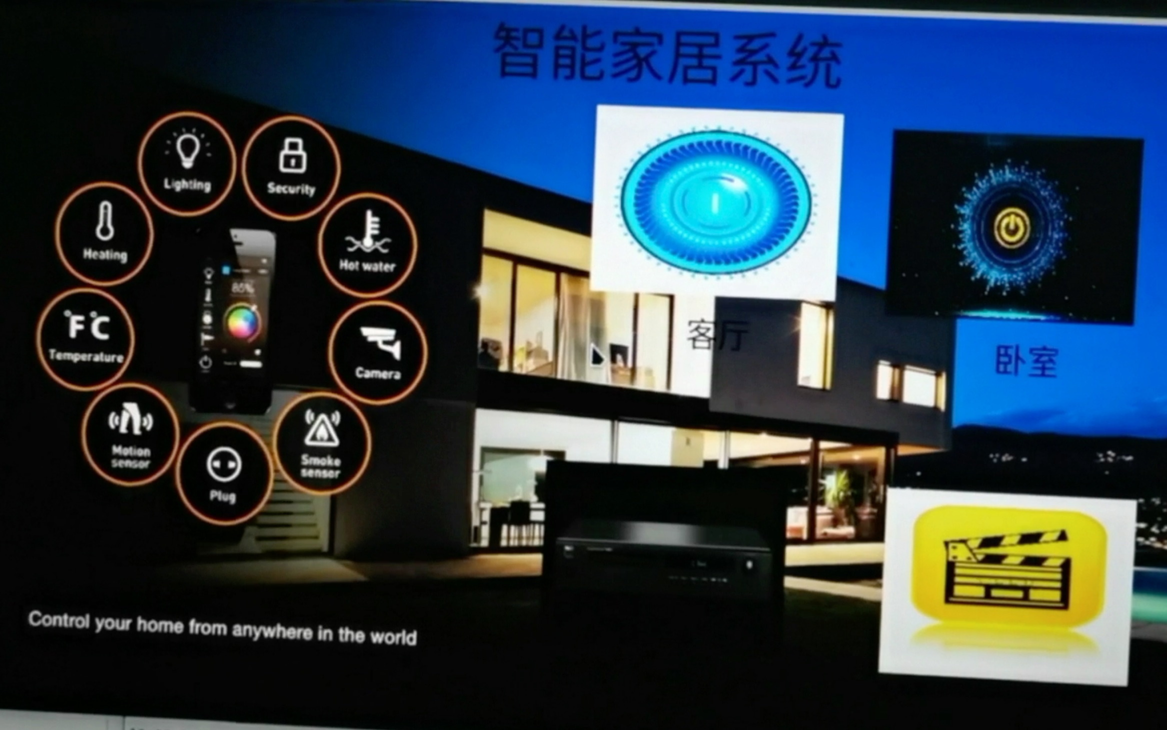 智能家居控制系统(linux,x6816开发板,android开发)