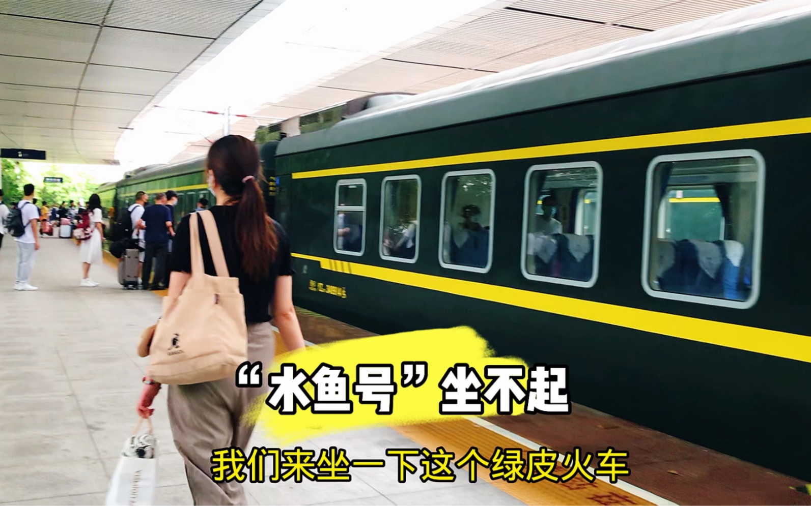 茂名到深圳的动车“水鱼号”坐不起,偶尔坐一下绿皮火车也挺好
